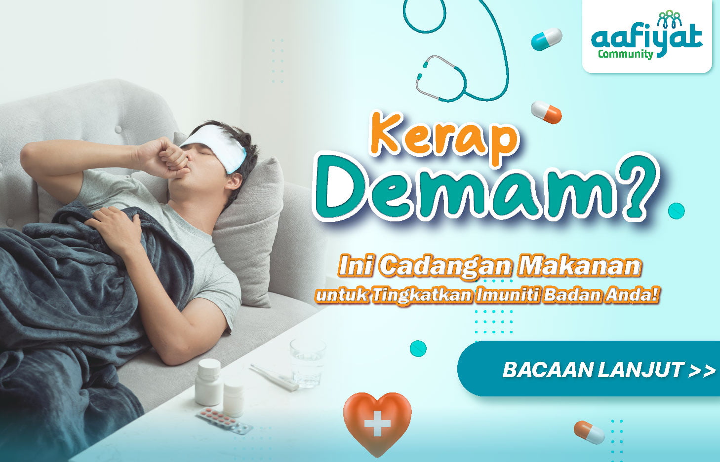 Kerap Demam? Ini Cadangan Makanan untuk Tingkatkan Imuniti Badan Anda!